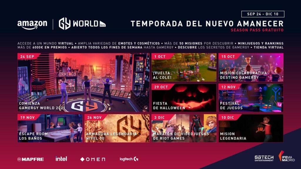 Nace AMAZON GAMERGY WORLD, el mundo virtual de GAMERGY que comienza con ...